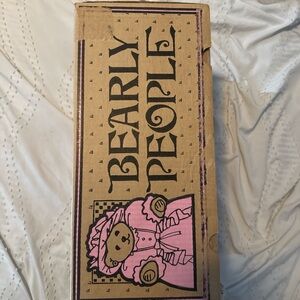 Bearly People | Other | Vintage Bearly People Collectors Teddy Bear In ...